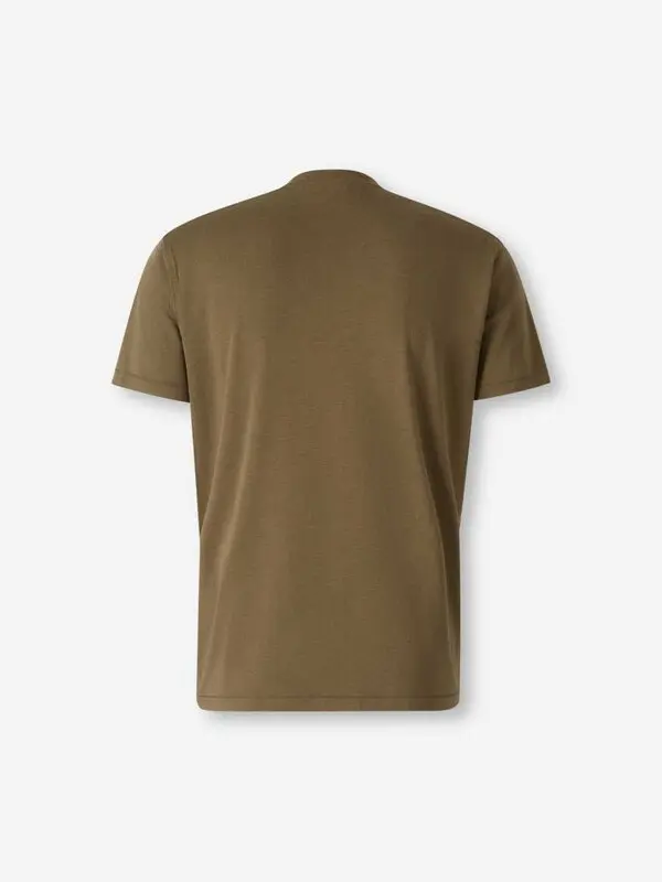 Tシャツ・カットソー Tom Ford Military Green Lyocell T-Shirt Tom Ford Lyocell T-Shirt In Military Green - 9% Off